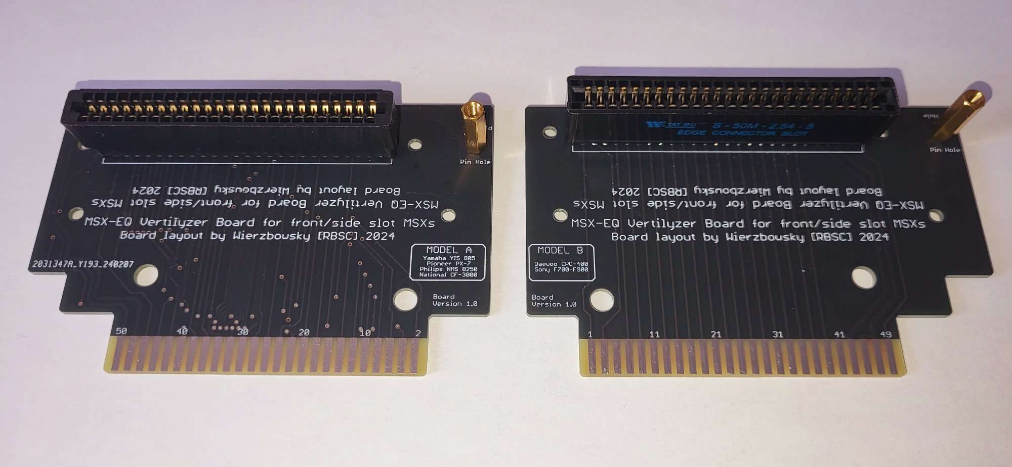 [WTS] Various hardware: leftovers from this year's MSX fair | MSX ...